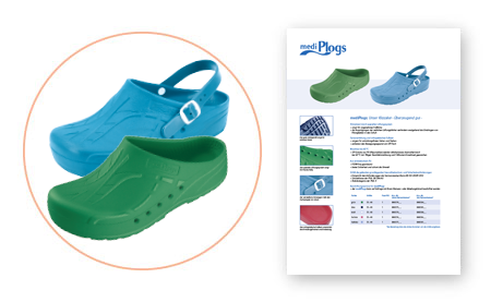 medimex - OP-Schuhe mediPlogs und mediPlogs plus